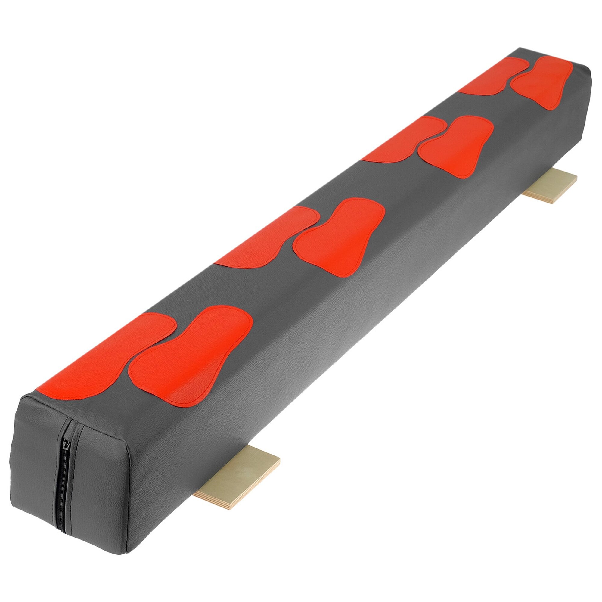 Бревно «Следы», гимнастическое, мягкое , дерево, длина 1,5 м, для детей от 3 лет, цвет микс