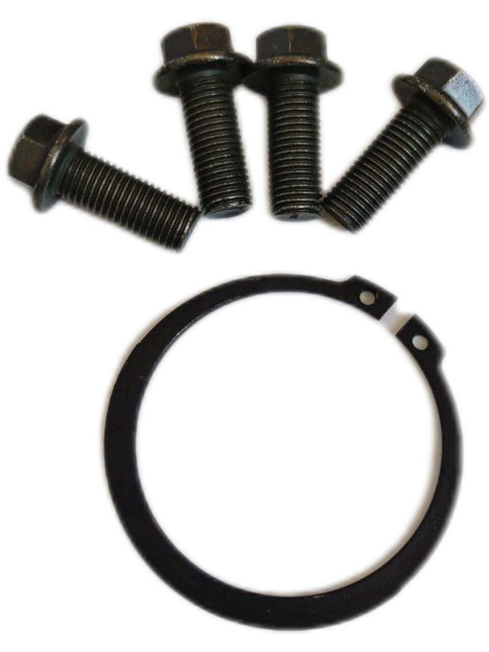 Болты задней звезды, с стопорным кольцом, для мотоцикла, металл, комплект 5 шт.