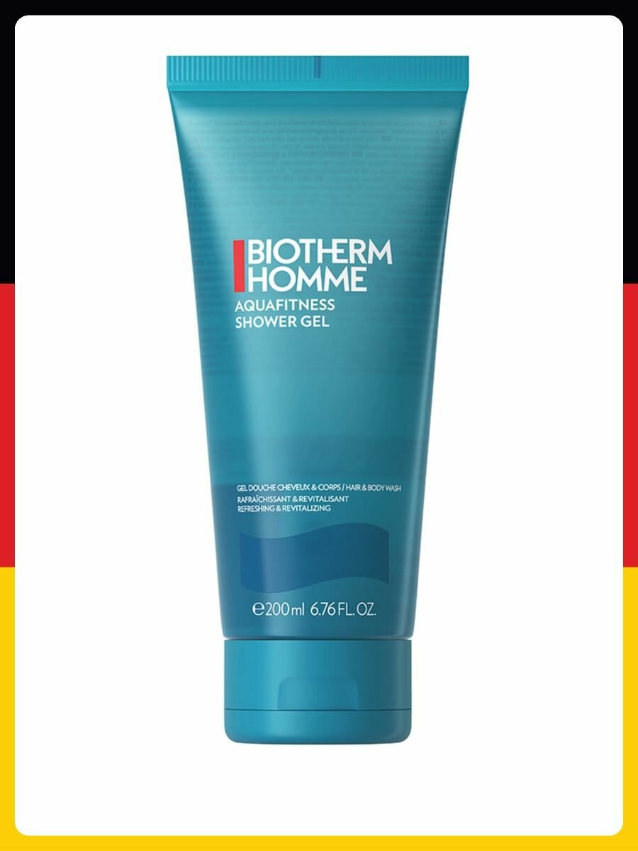 Гель для душа BIOTHERM HOMME Aquafitness, 200 мл