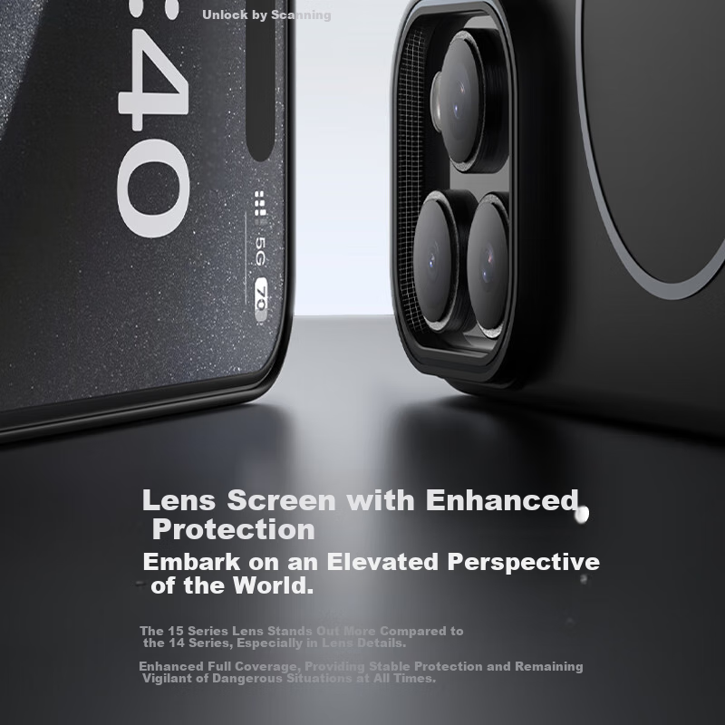 KEKLLE [Beats Style] iPhone 15 Plus Case Apple 15 Plus Magnetic Wireless Charging Frosted Anti-drop Soft Edge Protective Case Cherry Blossom Pink