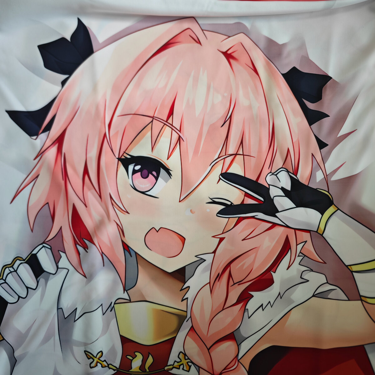 MISAKI1987 Fate/Apocrypha Astolfo Аниме подушка типа дакимакура 2way Tricot 150cm*50cm