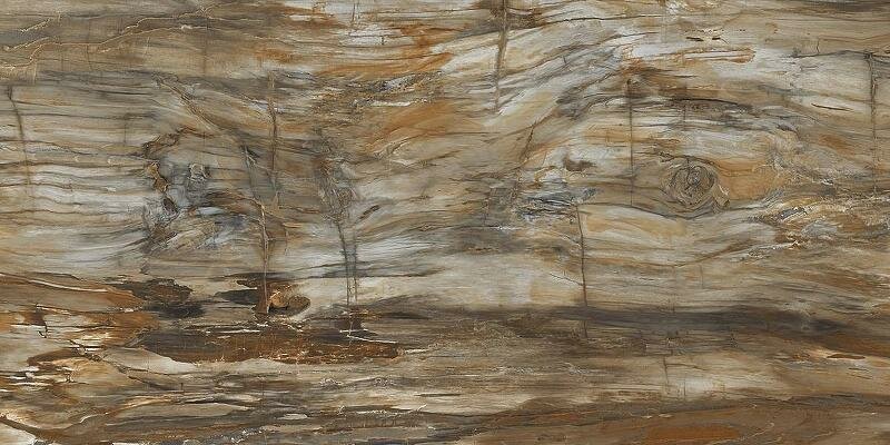 Керамогранит Art Ceramic 60x120 60x60 Глянцевая Коричневый, для ванной комнаты, для кухни