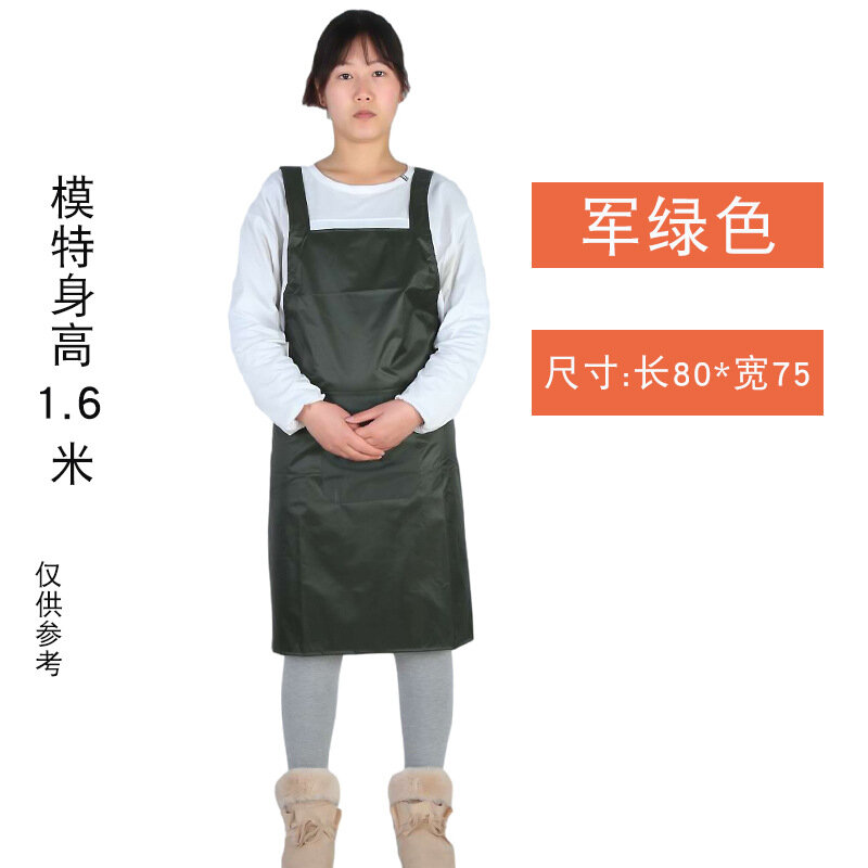 Модный короткий водонепроницаемый маслостойкий фартук износостойкий белый ремешок для взрослых талия столовая кухонный