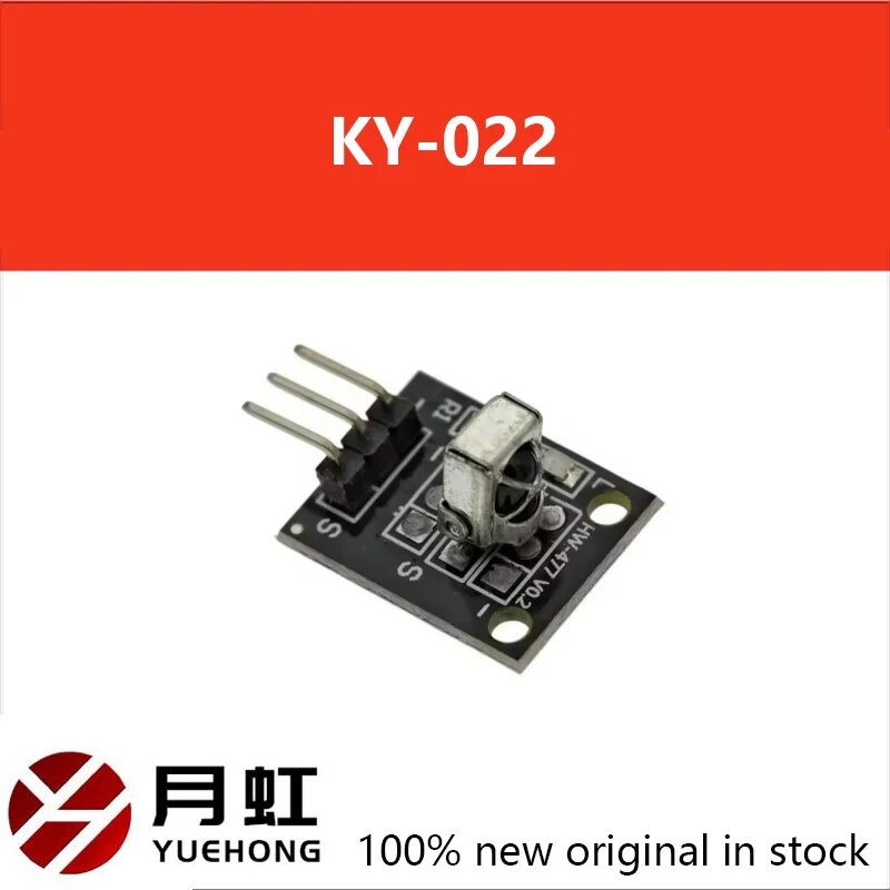 10 шт. 3-контактный универсальный ИК-датчик KY-022 TL1838 VS1838B 1838, модуль приемника, стартовый набор для самостоятельной сборки
