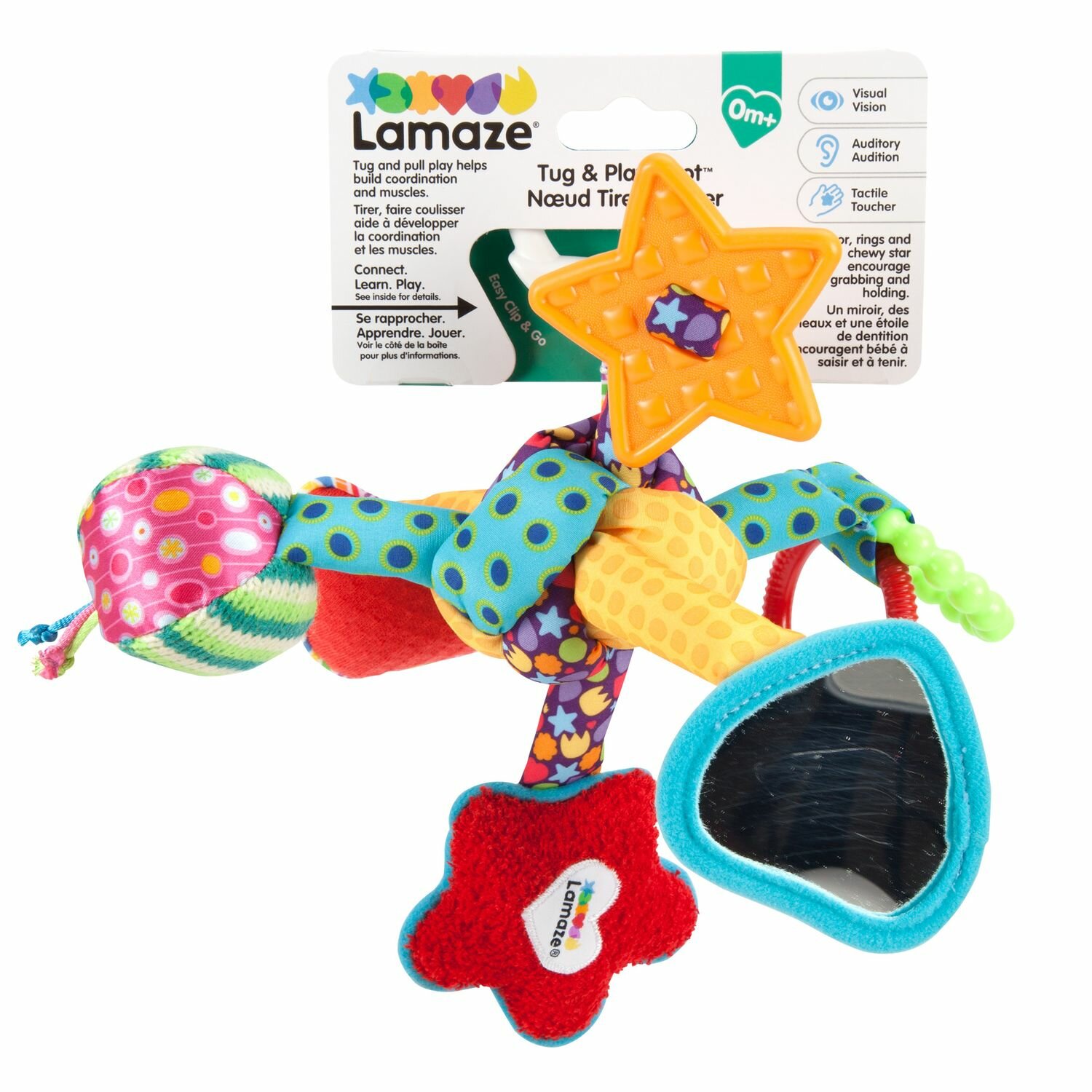 Игрушка Lamaze подвеска Активный узелок с подвесом