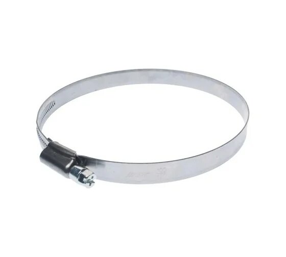 Червячный хомут JTC 100-120мм, нержавеющая сталь, ширина ленты 12мм ZN120