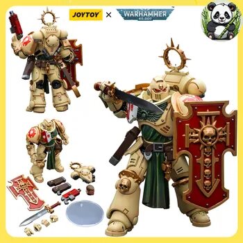 Фигурки героев JOYTOY x Warhammer 40,000 1/18 Dark Angels Bladeguard Veteran фигурки героев подвижные игрушки
