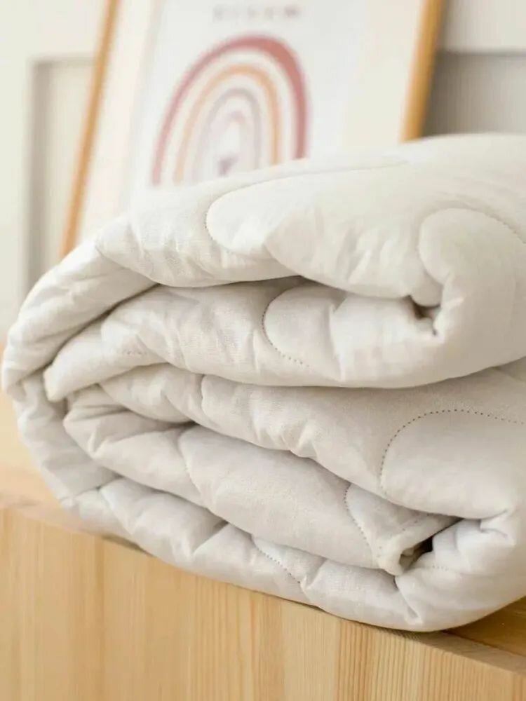 Одеяло стеганое Полянка 200х220 бамбук 150 гр