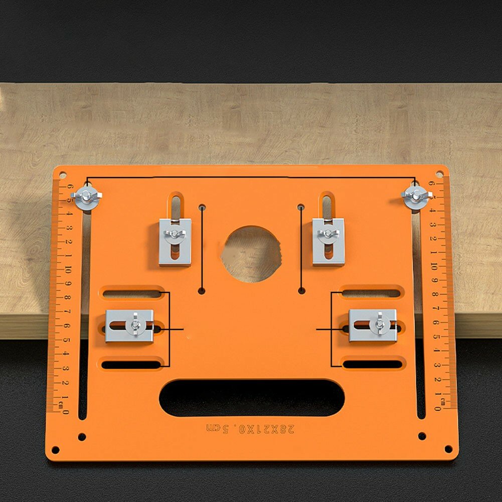 OZ-URJSH-Направляющая для дисковой пилы Нижняя пластина режущего станка Подкладка для столярного верстака