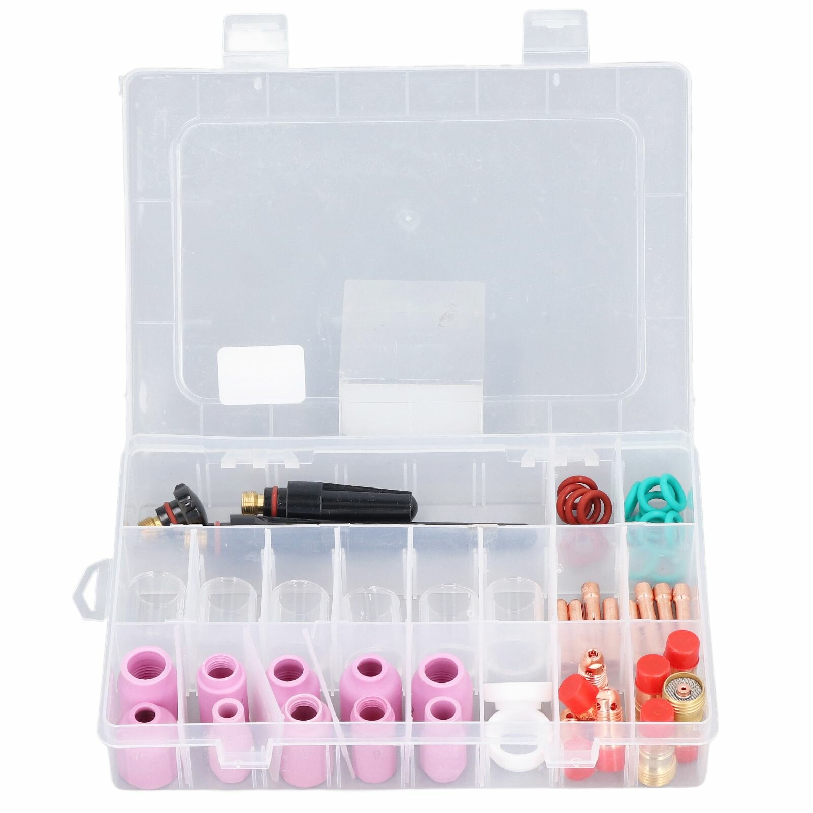 Набор аксессуаров для горелки TIG, 55 штук, заменяемый уплотнительный набор для WP 17 18 26