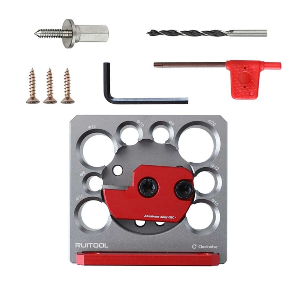 Регулируемый электрический сверлильный фрезер для деревянных шкантов