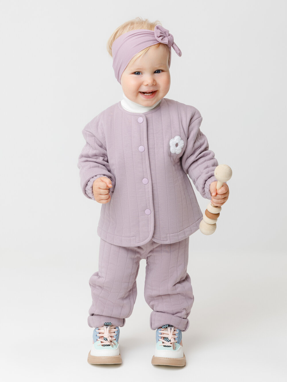 Брюки спортивные КР 400841/морской туман к571