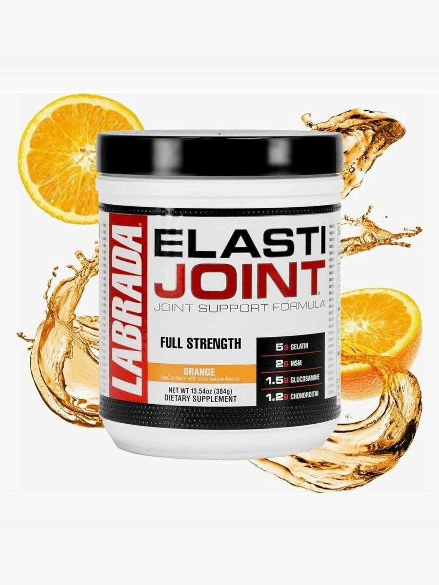 Хондропротектор Labrada ElastiJoint 384 г. Апельсин