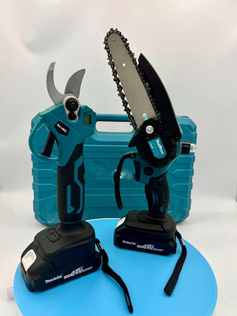 Секатор и пила аккумуляторные, садовый набор, для дерева и кустов 30мм