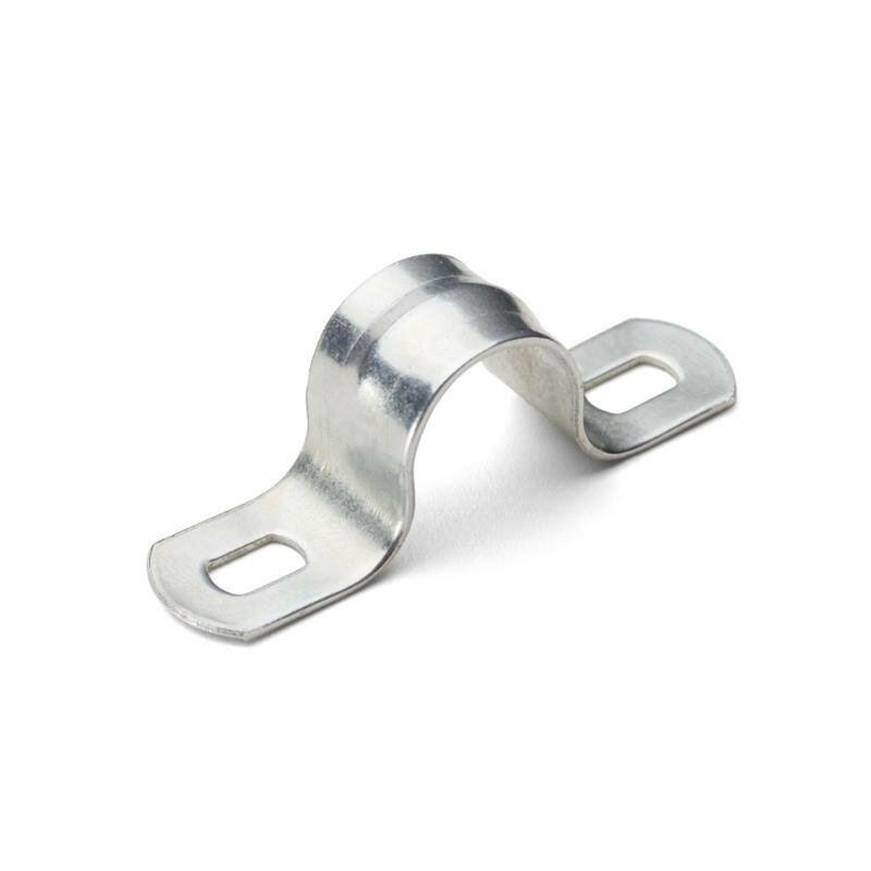 Скоба металлическая двухлапковая Fortisflex 60480 (60480) цена за 1 шт
