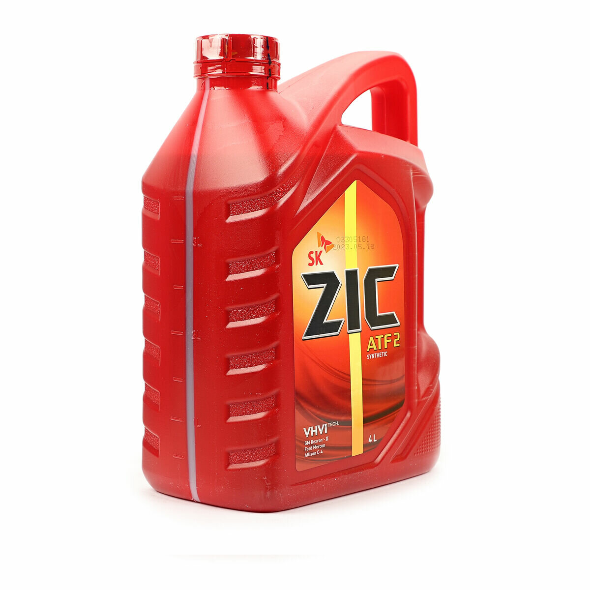 Масло Трансмиссонное Zic Atf 2, 4Л, Синт, Gm Dexron Ii; Ford Mercon; Allison C-3; Caterpillar To-2(Zic 162623)