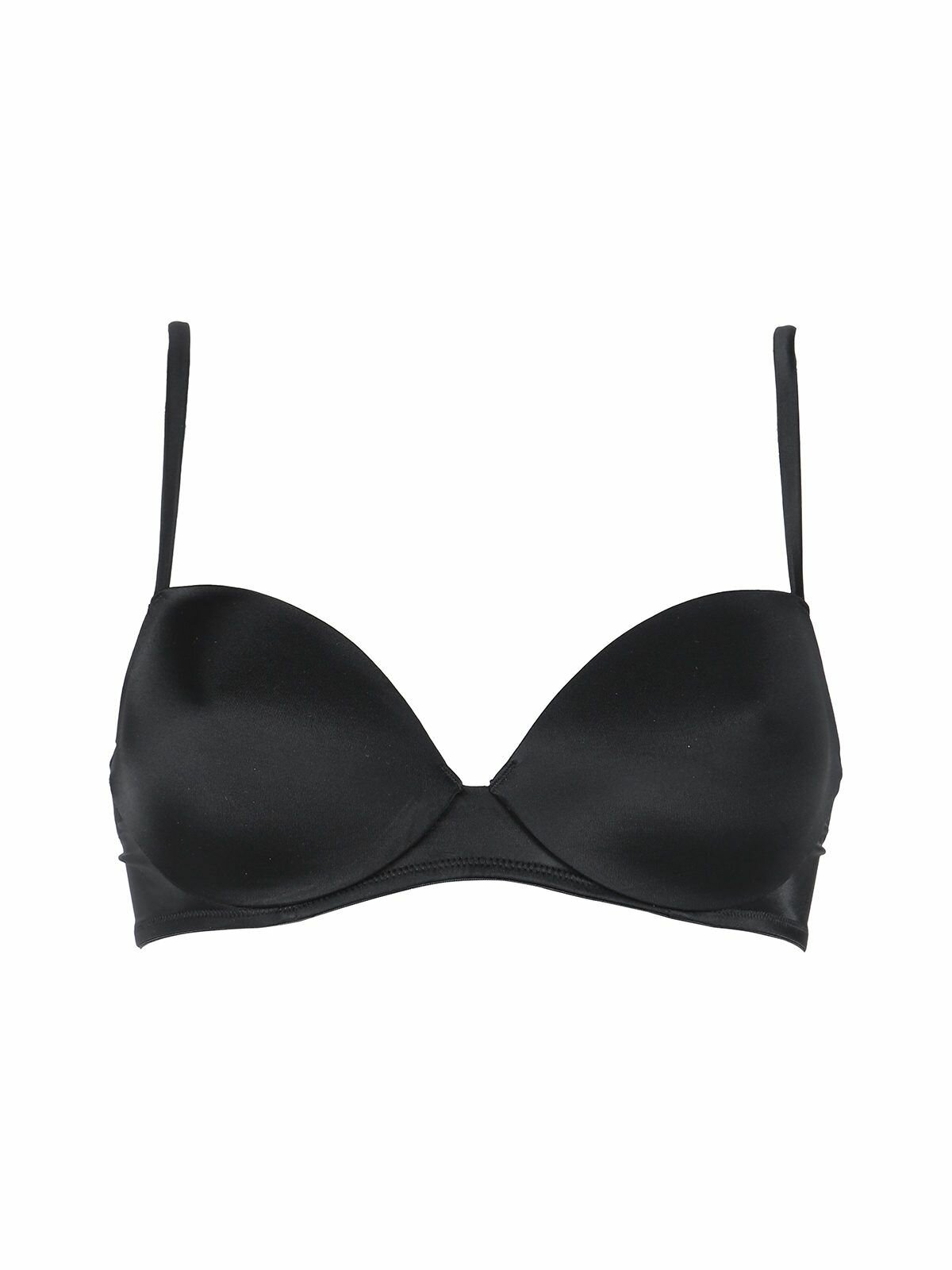 Бюстгальтер-балконет с формованной чашкой из микрофибры, Infiore, черный, 3B