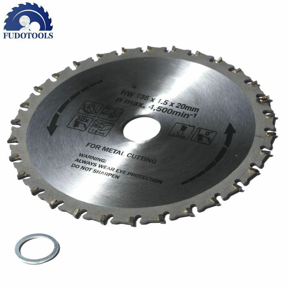 Диск пильный по железу, универсальный круг для резки дерева, пластика и мягкого металла, экспортное качество