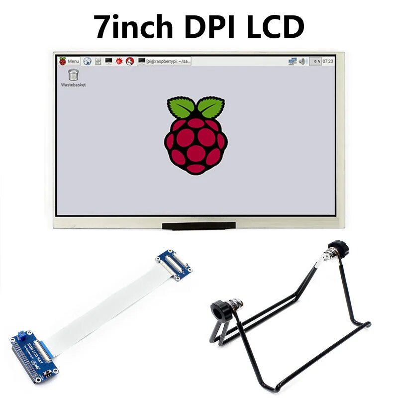 Spotpear 7-дюймовый IPS-дисплей для Raspberry Pi 7inch-DPI-LCD-KIT