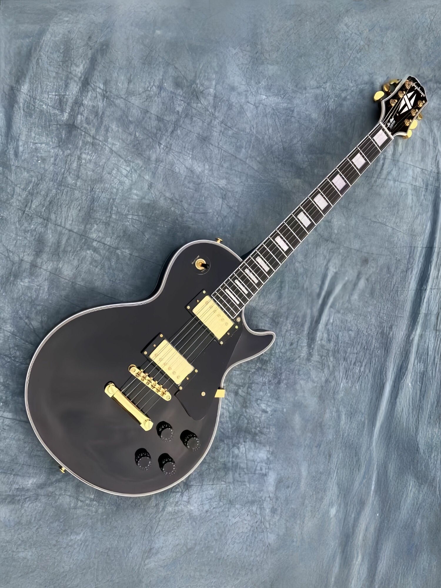 GIBSO Электрогитара электрогитара/гитара для начинающих 6-струнная, корпус Махагони 39"