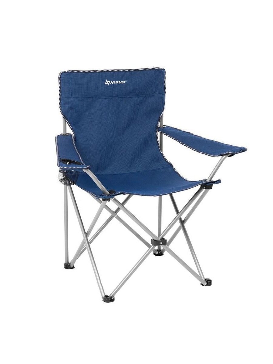 Кресло NISUS складное, 100 кг. синее