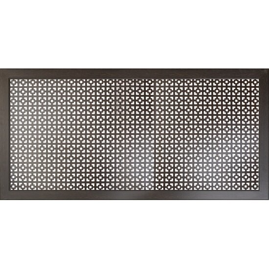 Экран для радиатора ТМ Стильный Дом DE LUXE 120х60см, Дамаско венге