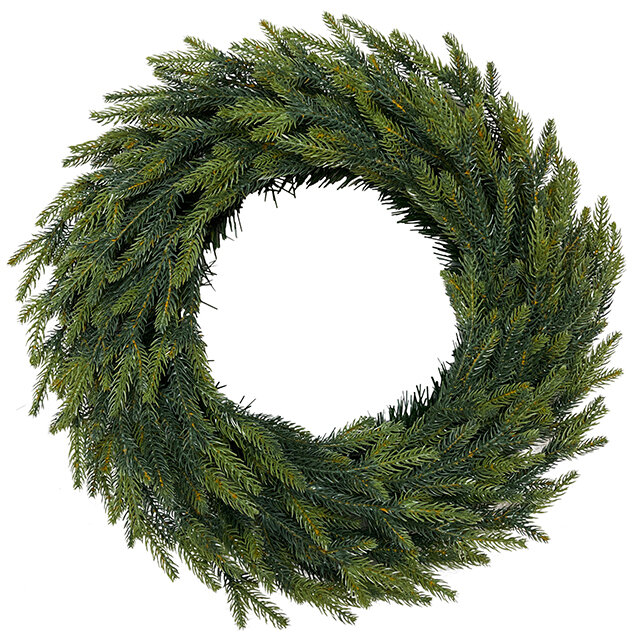 Венок Южный Премиум 45 см, литая 100%, TreeDeLuxe, 70146