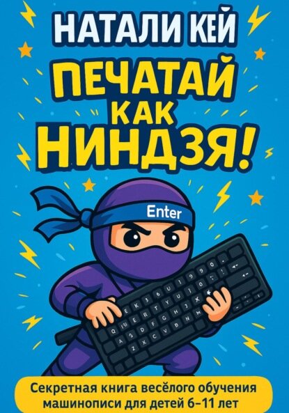 Быстрая печать для детей. Печатай как ниндзя! [Цифровая книга]
