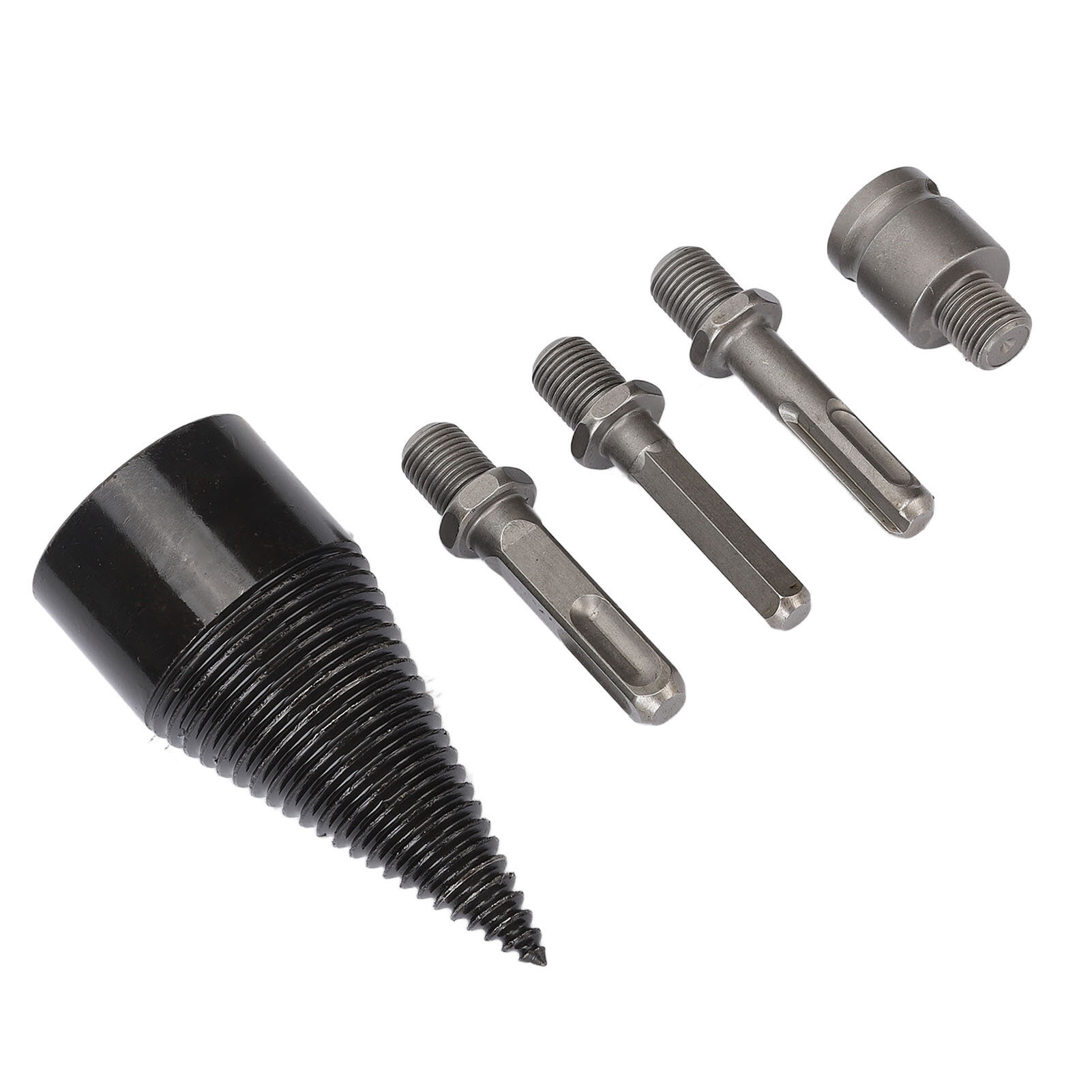 5 шт, сверло для раскалывания дров, стальное дровяное сверло, съемное стальное сверло 45 мм