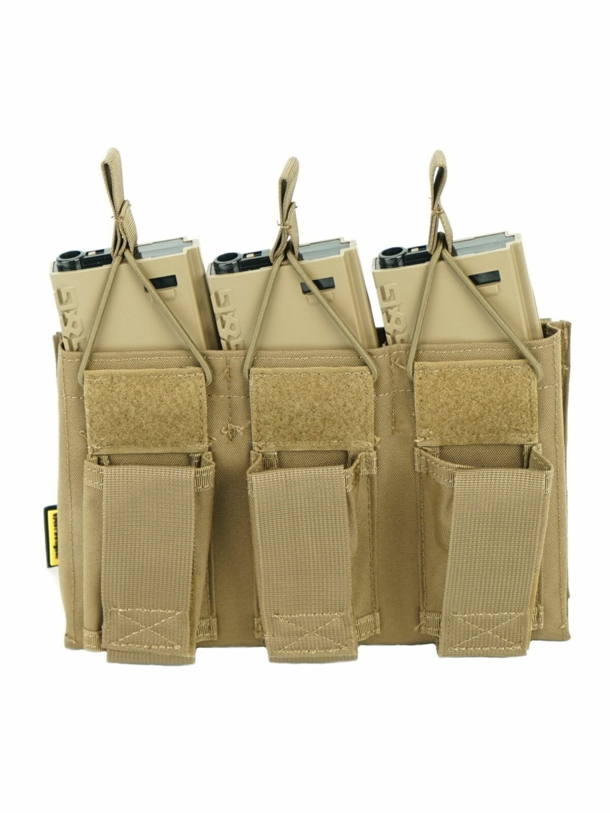Подсумок под 3 магазина EmersonGear 5.56&Pistol Triple Open Top (Coyote)