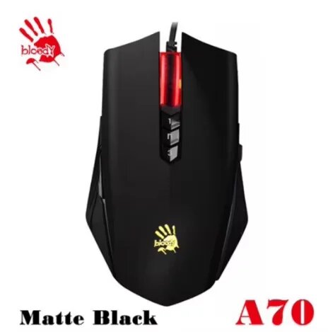 Bloody A70 проводная игровая мышь A70 black