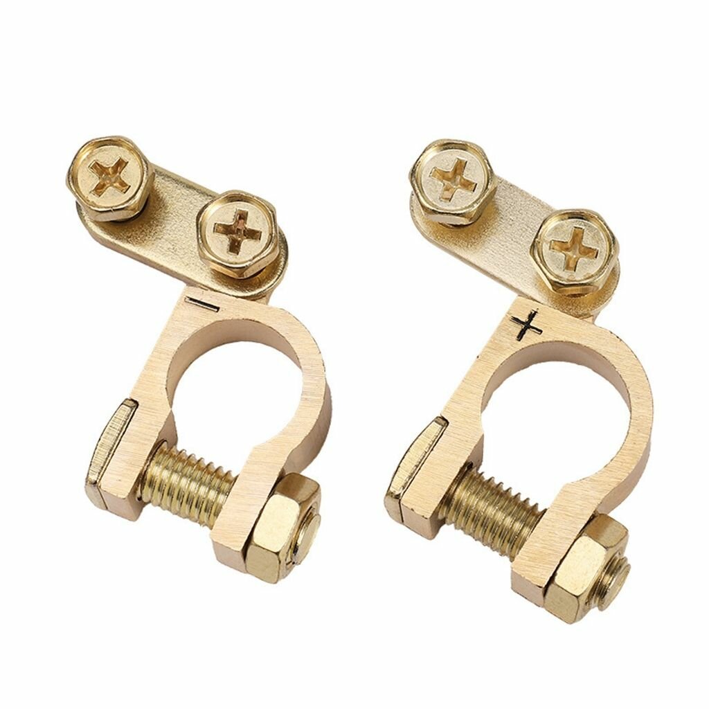 Набор инструментов для автомобиля-1 комплект утолщенного латунного сверхпрочного зажима для аккумуляторной батареи-B