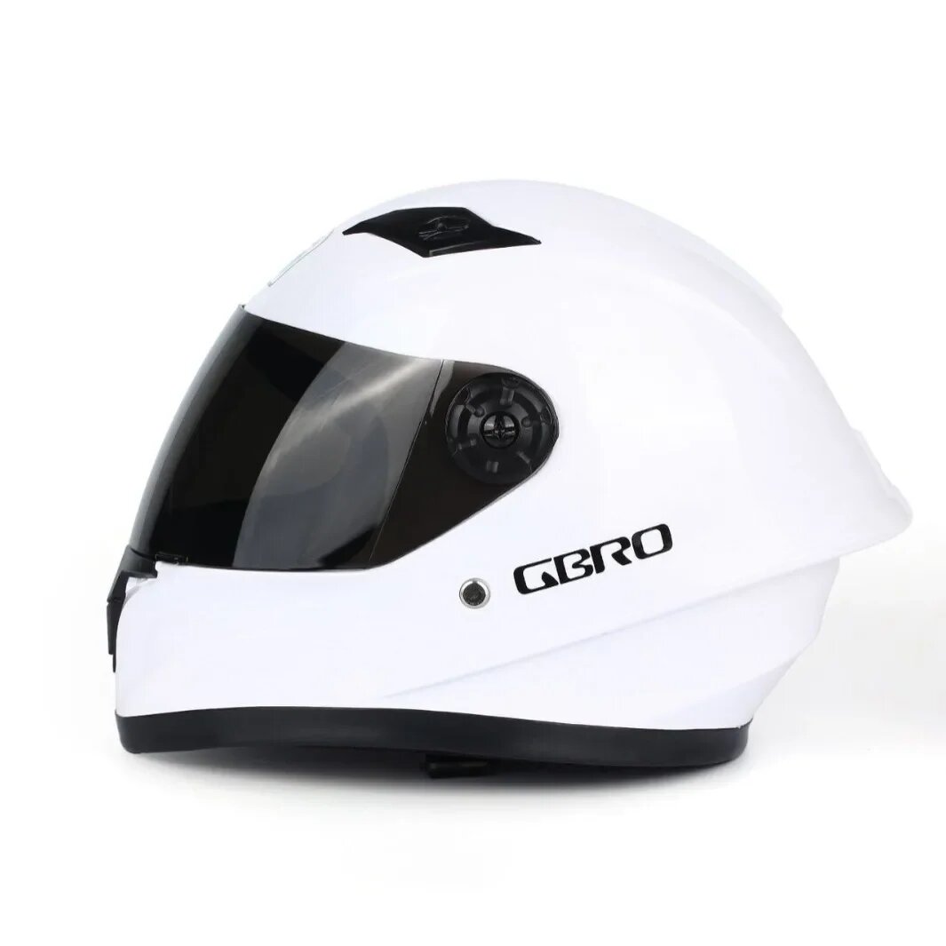 Детский защитный шлем для мотоцикла и велосипеда, полнолицевой, регулируемый, для всех сезонов, для активного отдыха и спорта Белый, М, 610