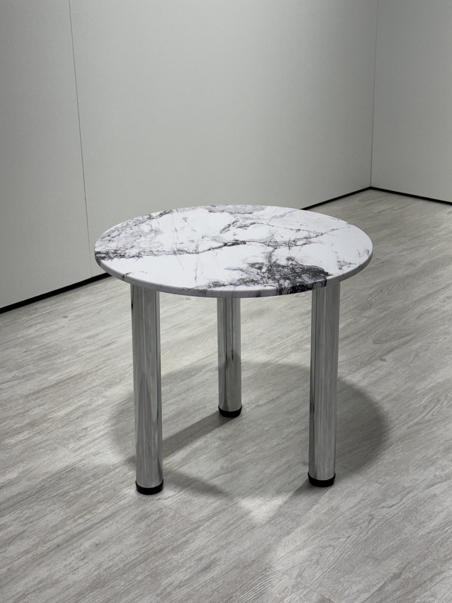 Стол журнальный круглый дизайнерский лофт THETABLE•RU 60х16 7.4/12.3-3