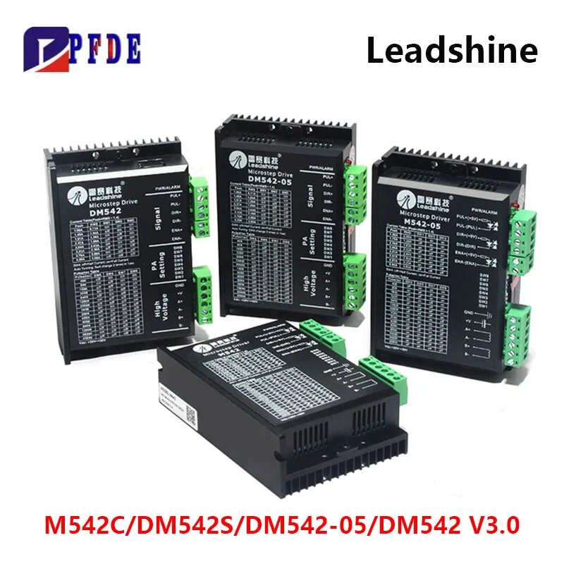 Драйвер шагового двигателя Leadshine M542C для Nema23 DM542-05