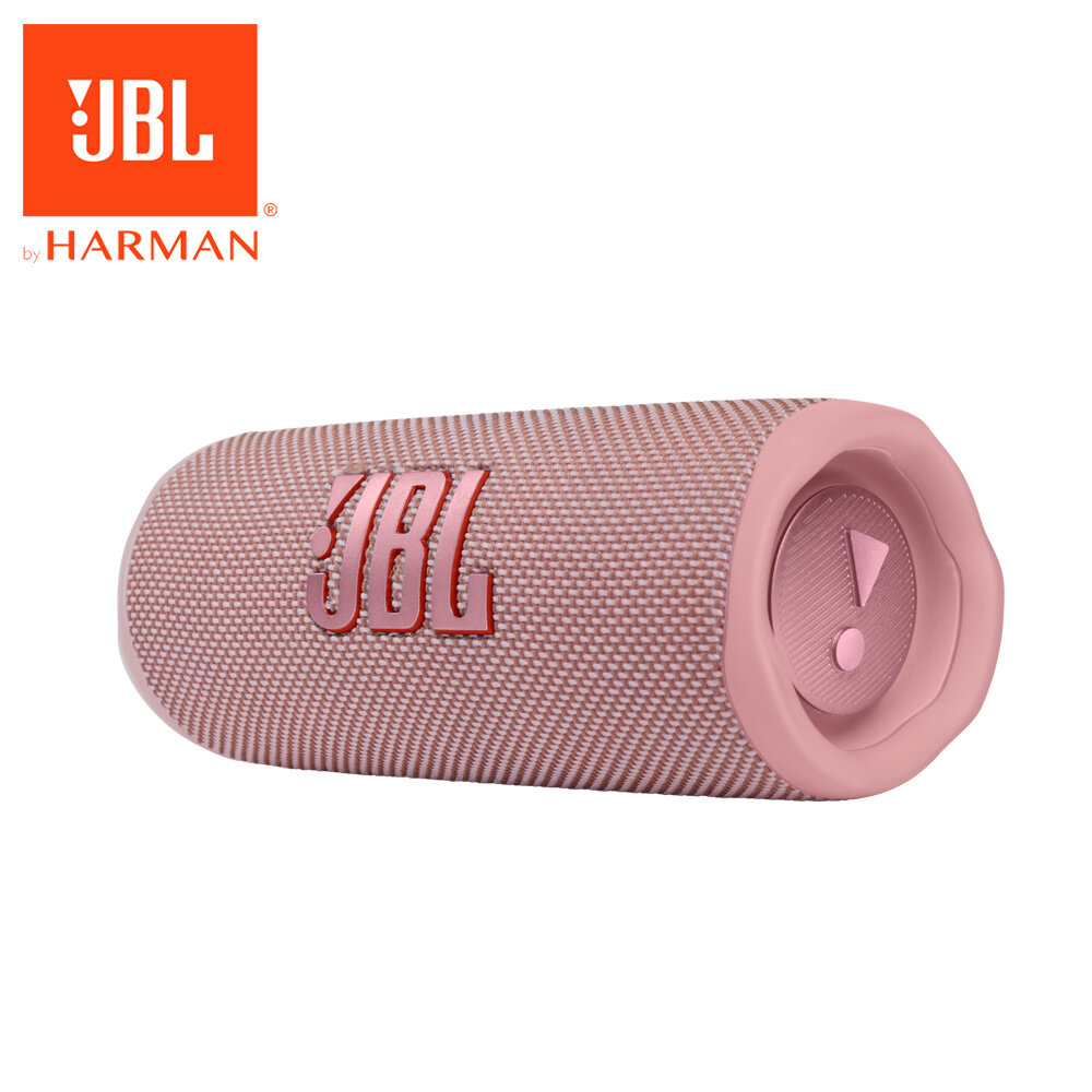 Портативная колонка JBL Flip 6 Pink, Розовая, 30Вт, Bluetooth 5.1, IP67, 12ч работы, 550г, стереозвук