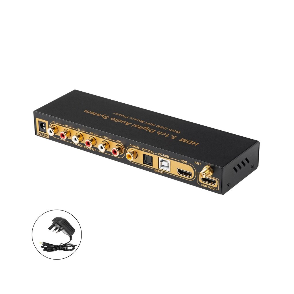 UD851B 5.1 Декодеры Идеальное дополнение к конвертеру экстрактора домашнего кинотеатра