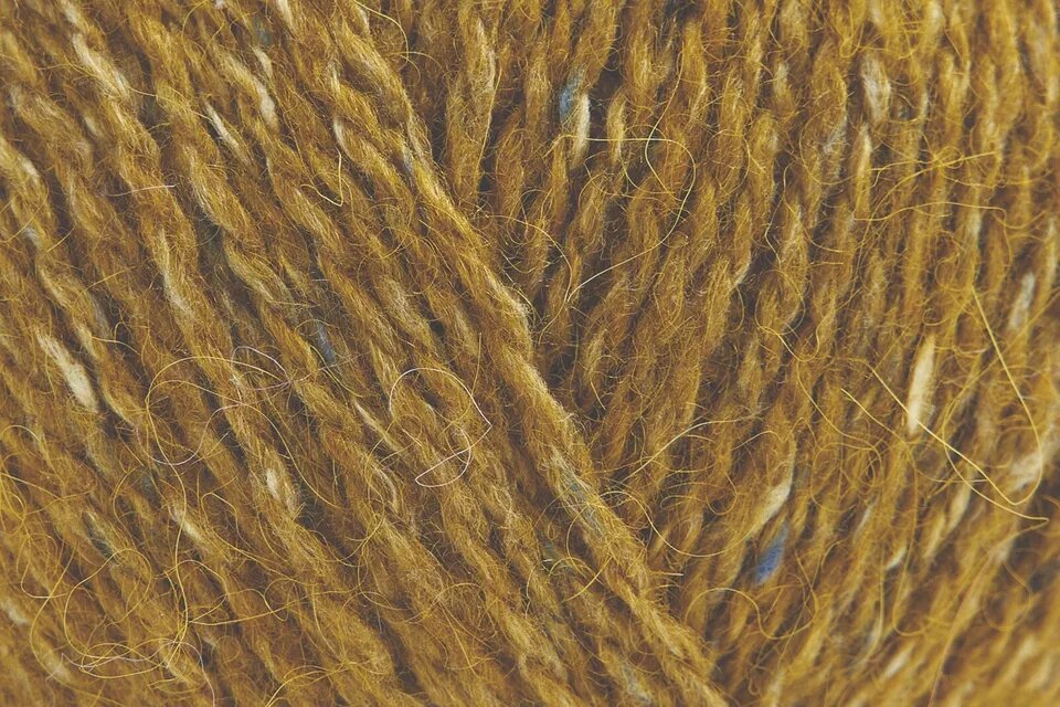 Felted Tweed /Филтед Твид/ пряжа Rowan, Z036000 (216, french mustard (французская горчица), желтый, New!)