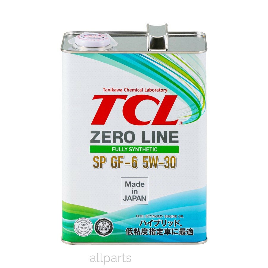 TCL Z0040530SP Масло моторное TCL Zero Line Fuel Economy синт. 5W-30 4л.