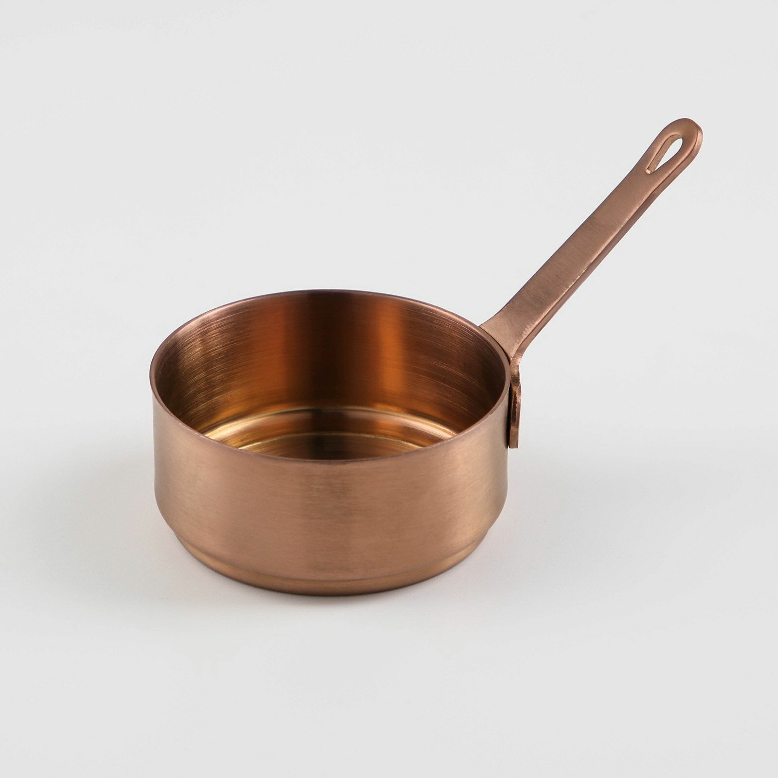 Ковш, 120 мл, 7x7x3.5, марка стали 304, нержавеющая сталь, цвет медный