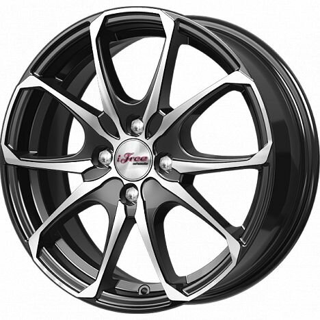 Автодиск iFree Такеши (KC877-13) Блэк Джек 16*6 45 4*100 54.1