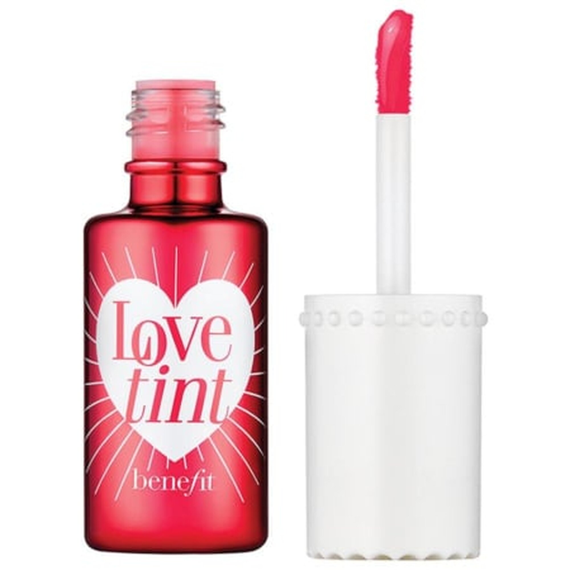 Benefit Жидкие румяны для губ и щек Love Tint, оттенок красный, 6 мл