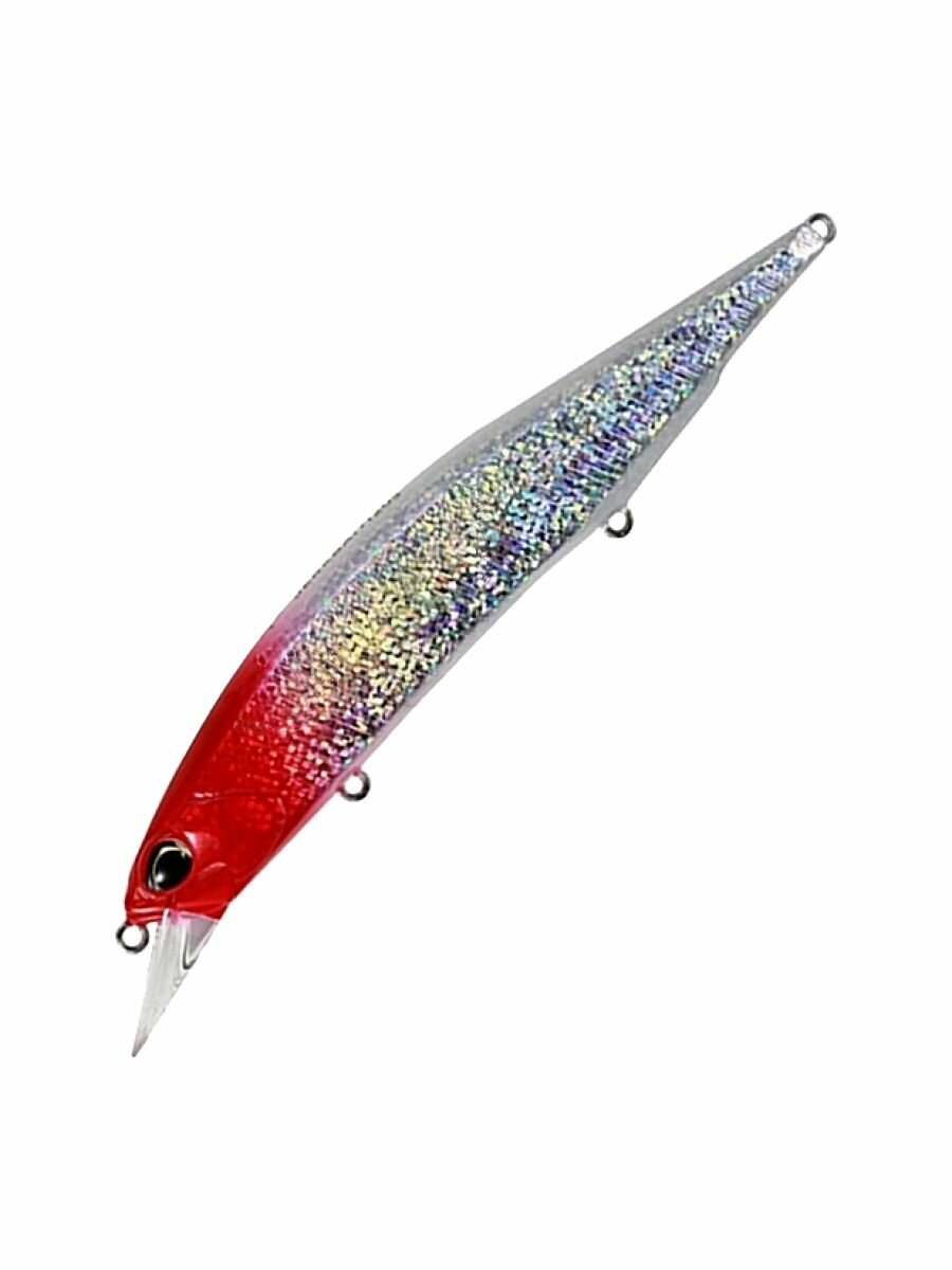 Воблер DUO International Realis Jerkbait 120 SP SW, AOA0220 Astro Red Head, 120 мм, 17,9 г, нейтральный, минноу