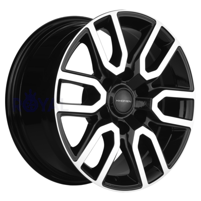 Литой колесный диск Khomen Wheels KHW1723 (Tank 300) 8x17/6x139,7 ET36 D100,1 Black-FP