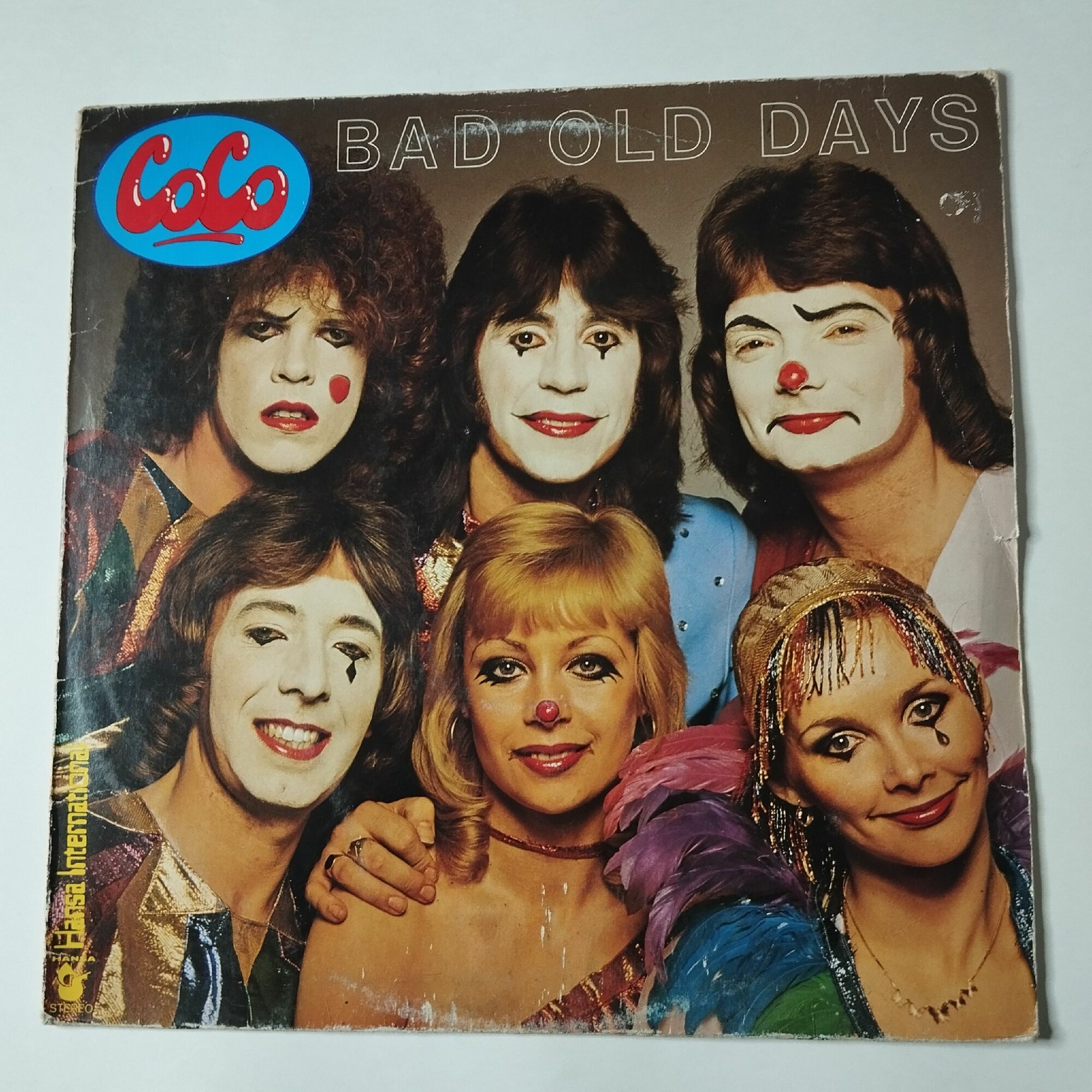 Винтажная виниловая пластинка LP Coco Bad Old Days (Germany 1978)