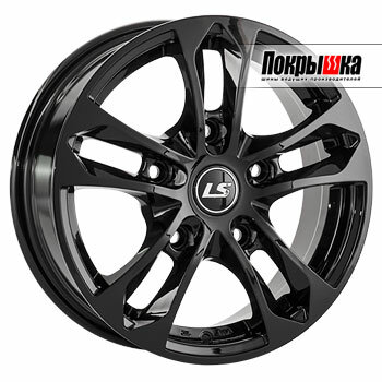 Диски литые LS Wheels LS-197 6.0х15/5х139.7 D98.5 ET40.0, BK