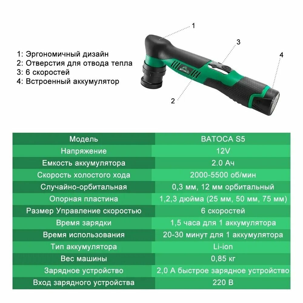 BATOCA Электроточило — фото 1