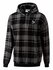 Худи Check-pattern drawstring hoodie