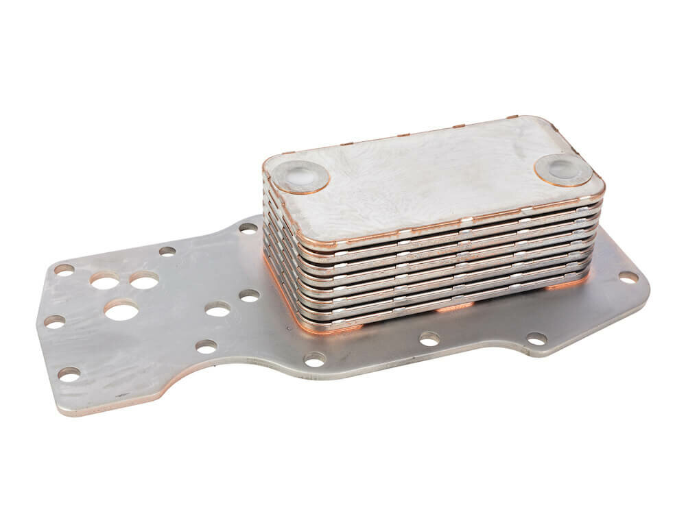 Теплообменник масляный CUMMINS 6ISBe, 6ISDe "DCEC"