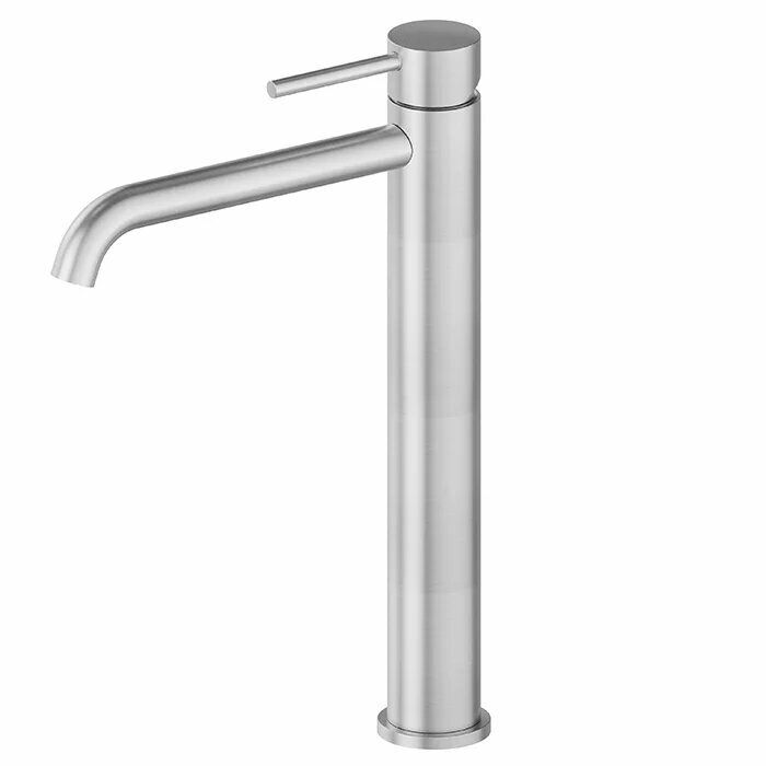 Смеситель для раковины Newform X-Steel 316 69615X.50.050 матовый, кран для ванной в раковину, из нержавеющей стали, рычажный, с керамическим картриджем